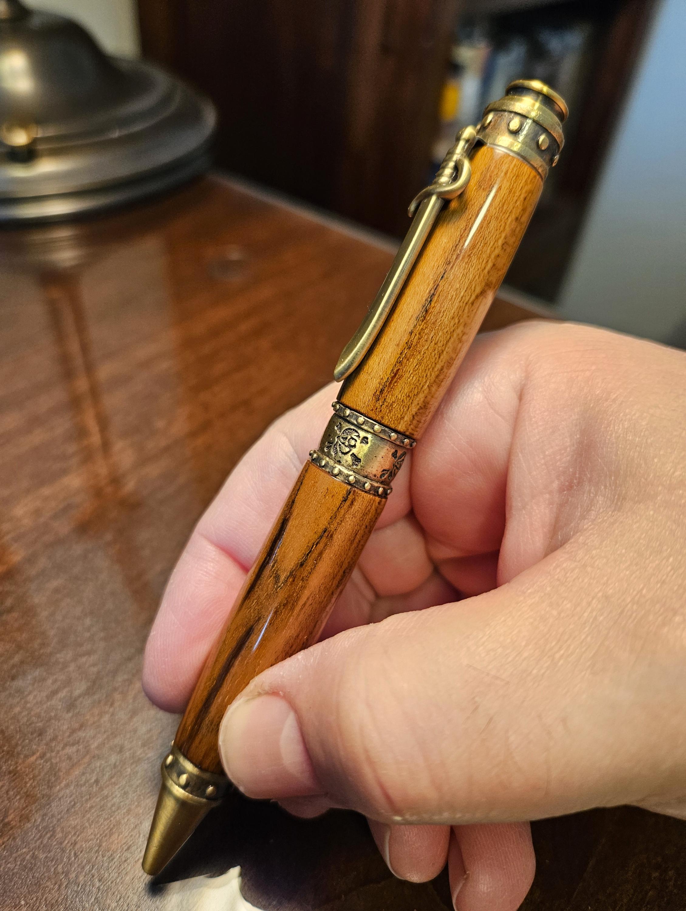 Pirate Pen - Ballpoint, Sailor, Teak, Boat Pen, Gift Pen, Handmade Pen ...