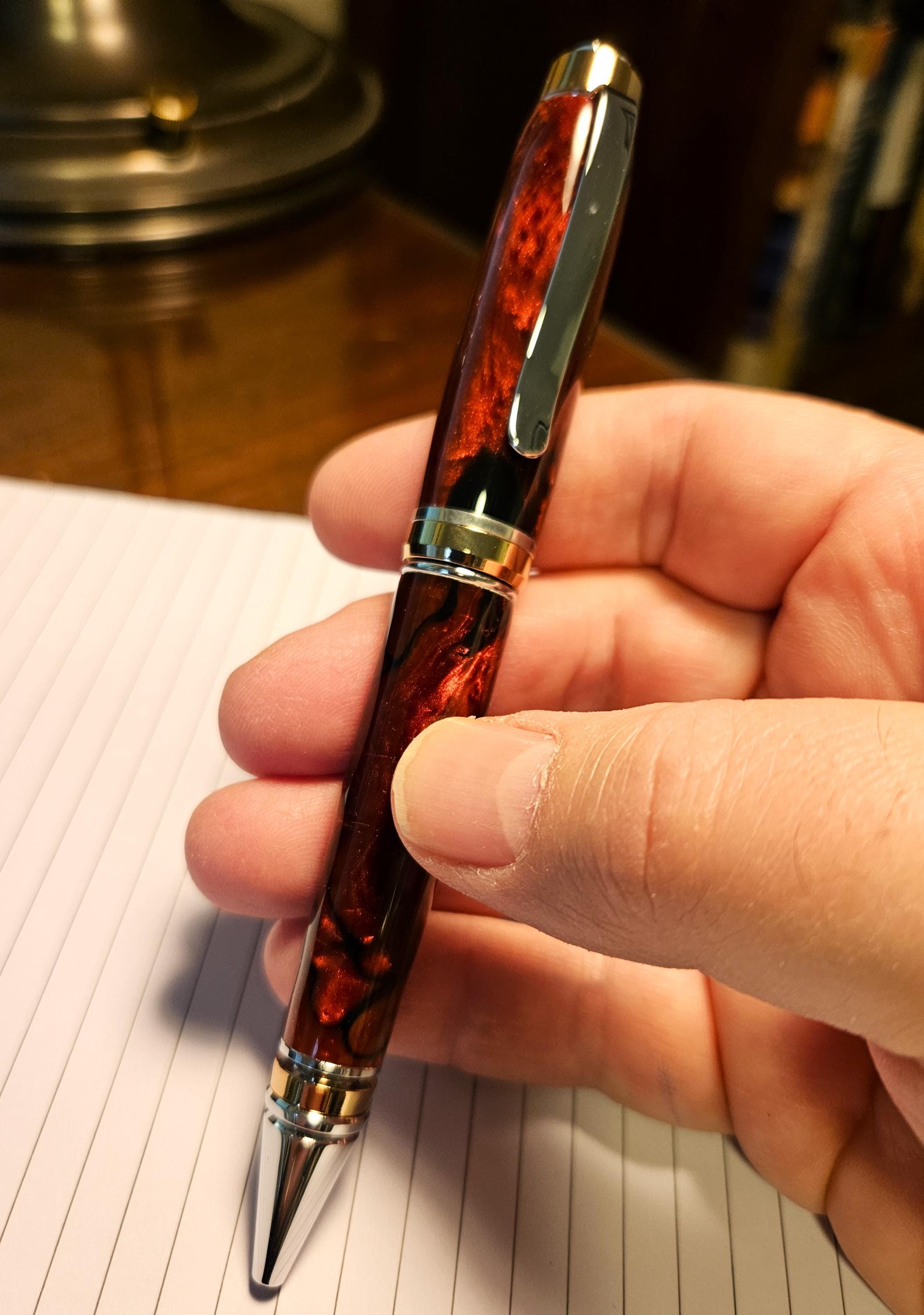 Red Big Ben Ballpoint Pen Great Gift, Executive Pen, Boss Gift, Custom ...