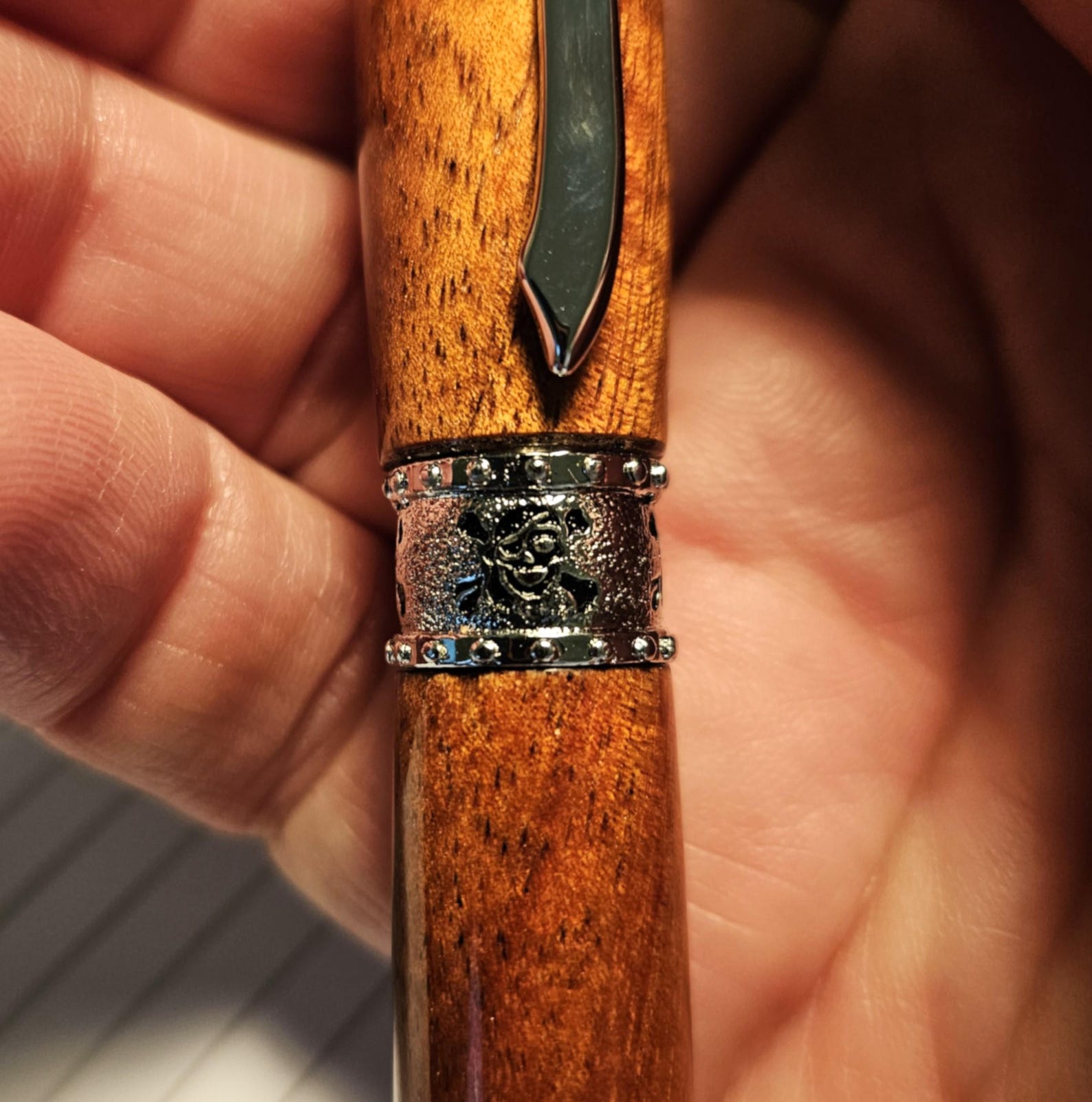 Pirate Ballpoint Pen - Exotic Wood, Sailing, Boat, Custom, Bespoke ...