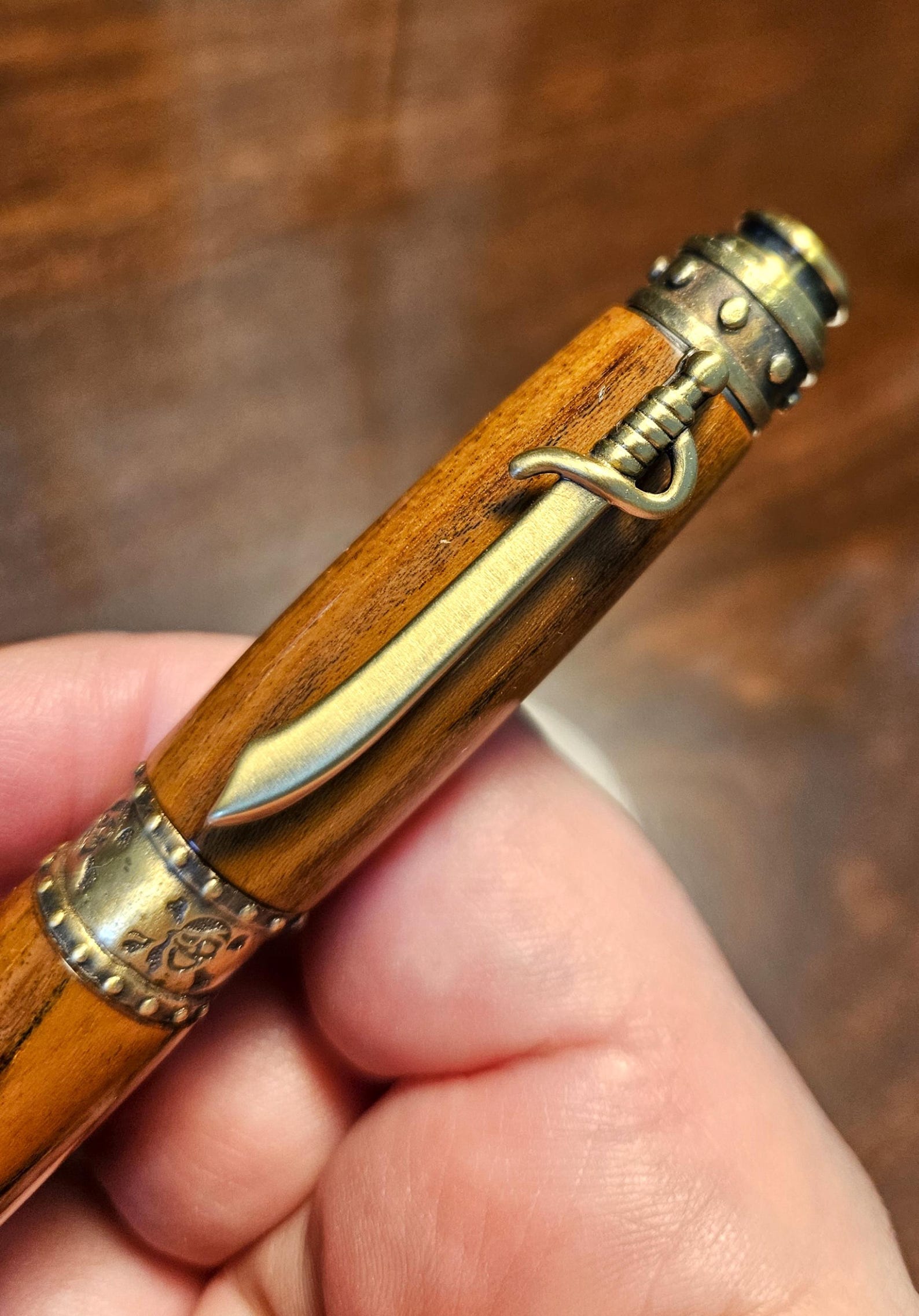Pirate Pen - Ballpoint, Sailor, Teak, Boat Pen, Gift Pen, Handmade Pen ...