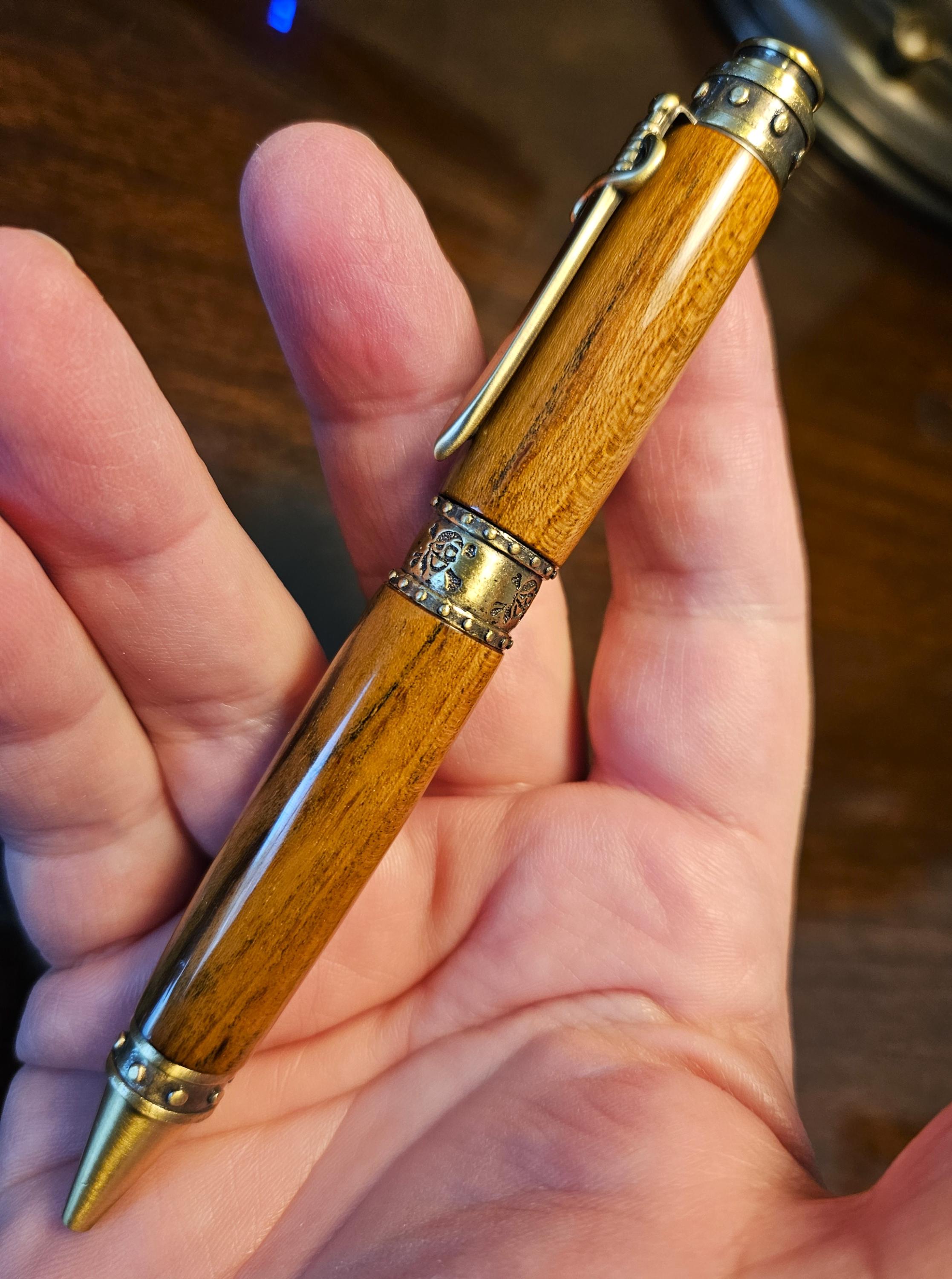 Pirate Pen - Ballpoint, Sailor, Teak, Boat Pen, Gift Pen, Handmade Pen ...