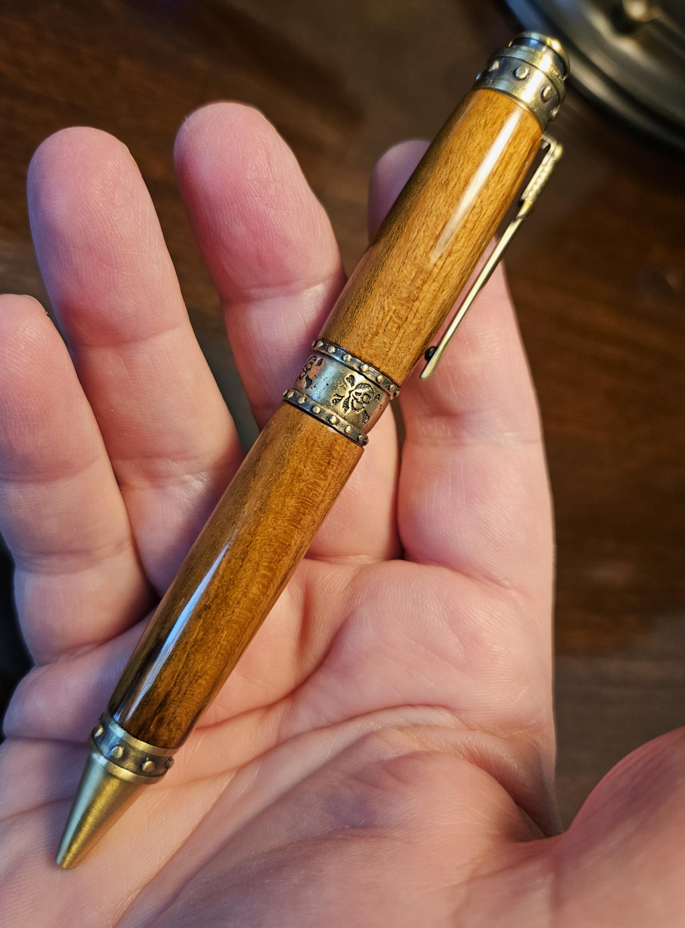 Pirate Pen - Ballpoint, Sailor, Teak, Boat Pen, Gift Pen, Handmade Pen ...