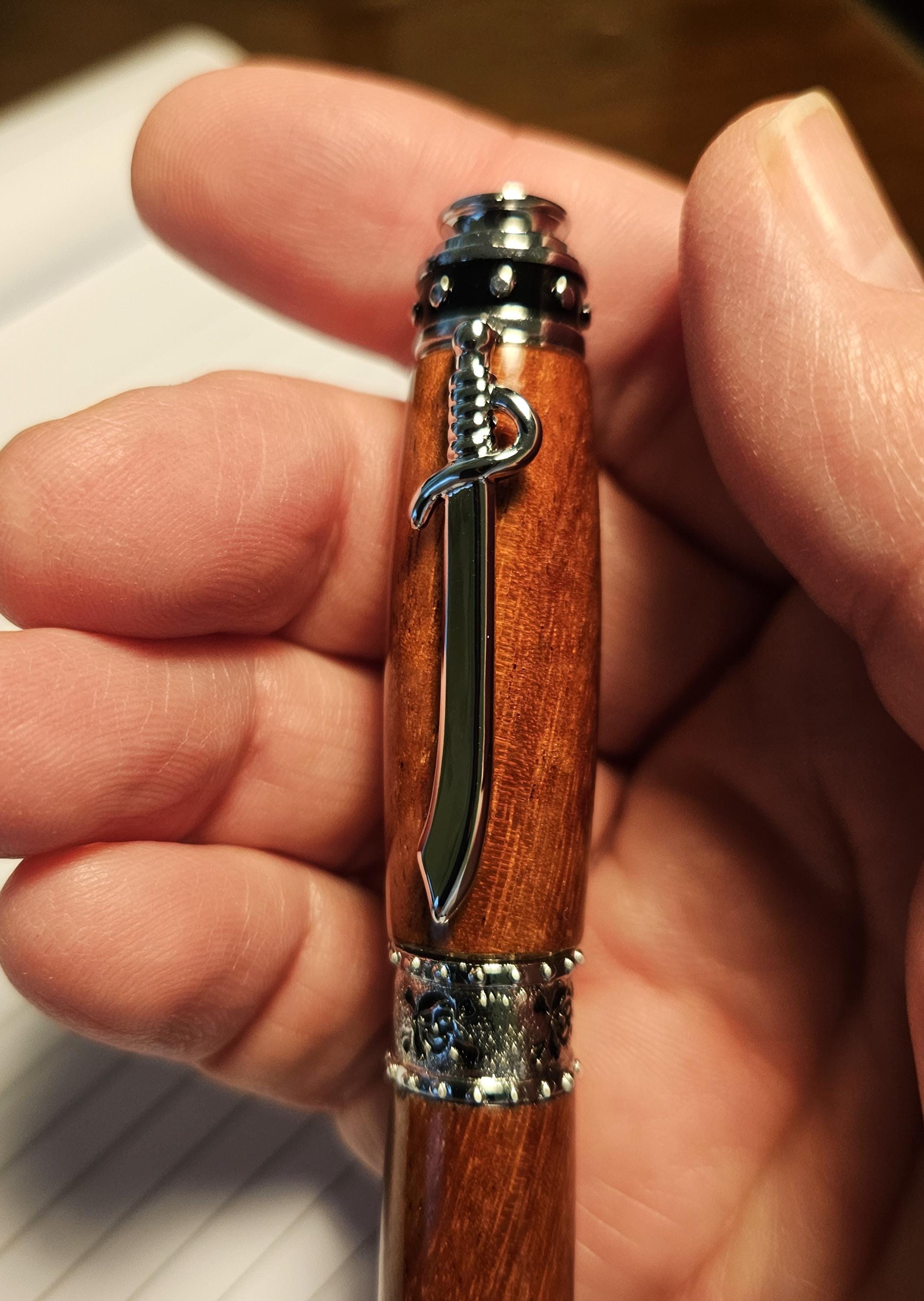Pirate Ballpoint Pen - Exotic Wood, Sailing, Boat, Custom, Bespoke ...