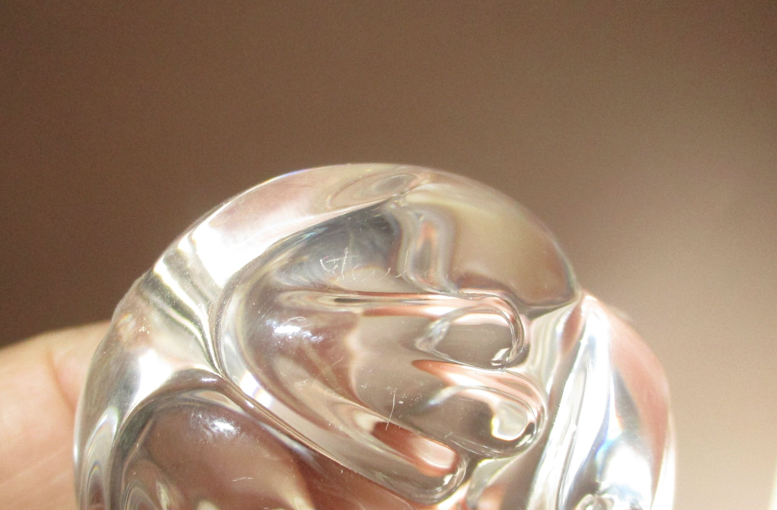 Steuben Frog Hand Cooler - Etsy