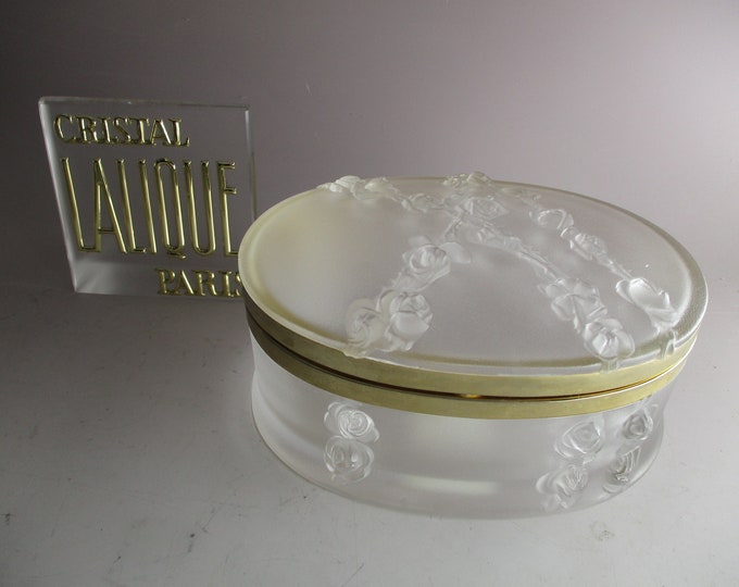 Lalique Coppelia Dresser Box - Etsy