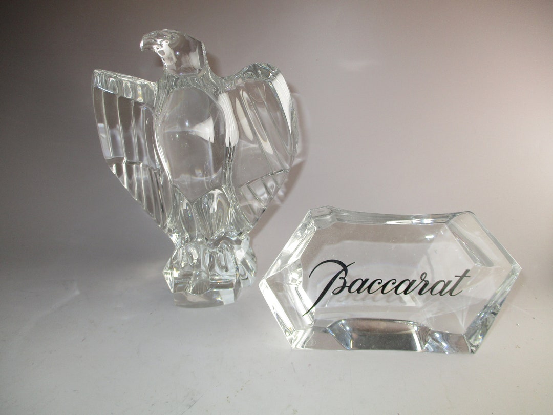 Baccarat Napoleonic Eagle Paperweight - Clear - Etsy