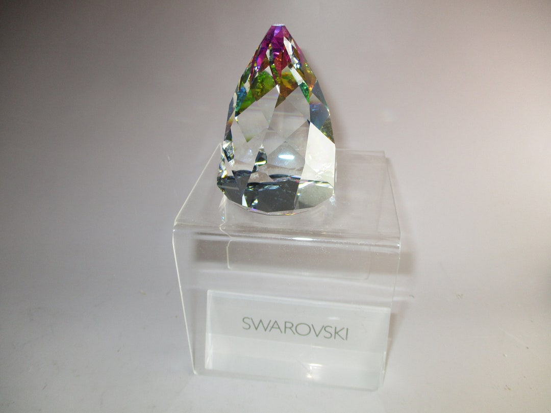 Swarovski - Cone Paperweight 7452 NR060 - Etsy
