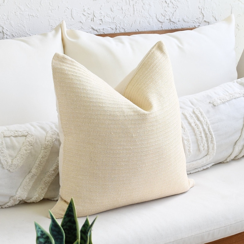 Cream Throw Pillows - Etsy