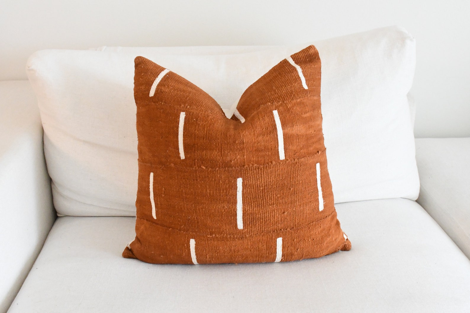 Brown Lumbar Handmade Mud Cloth Brown Mud Cloth Decorative | Etsy