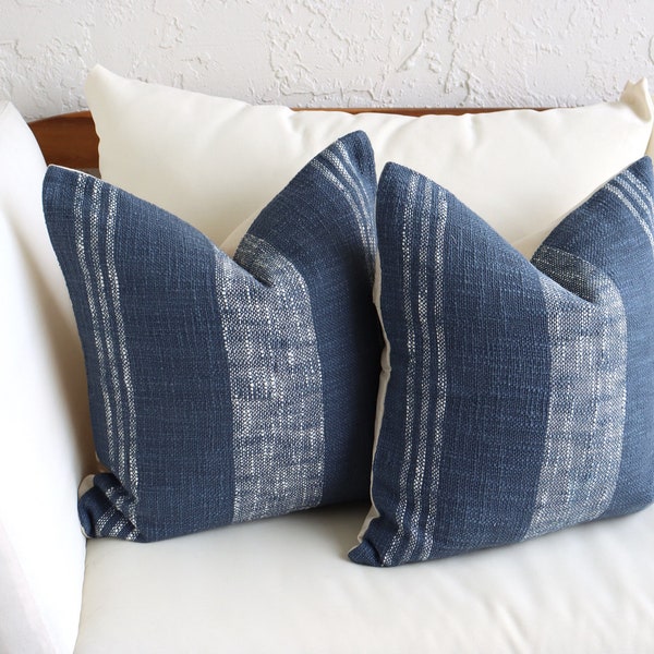 Blue Pillows - Etsy