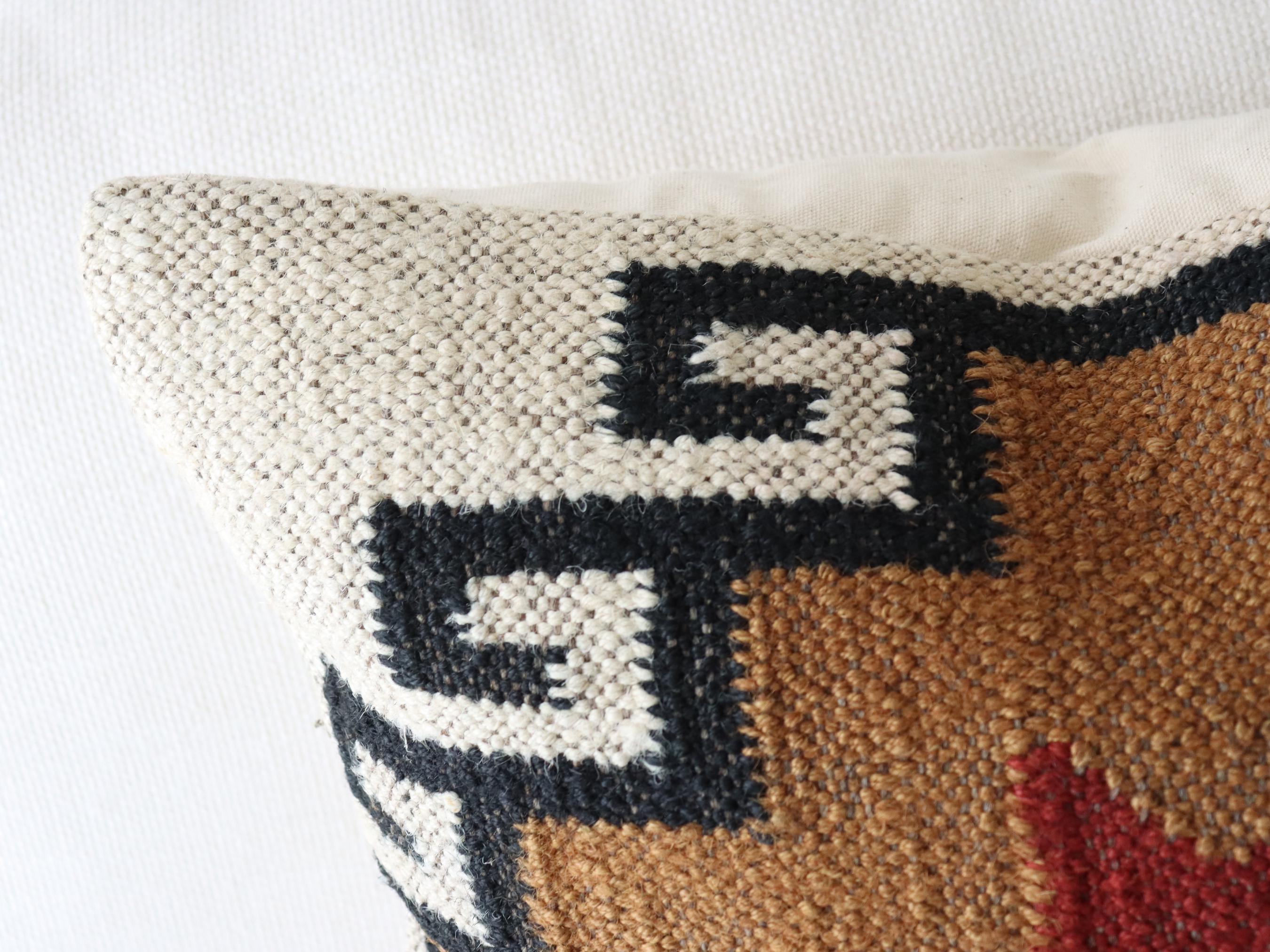 Natural Jute Earth Tones Pillow Cover | Sofa Pillow Covers 18x18 Pillow ...