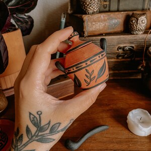 Mini Greek Style Ceramic Pot - Etsy