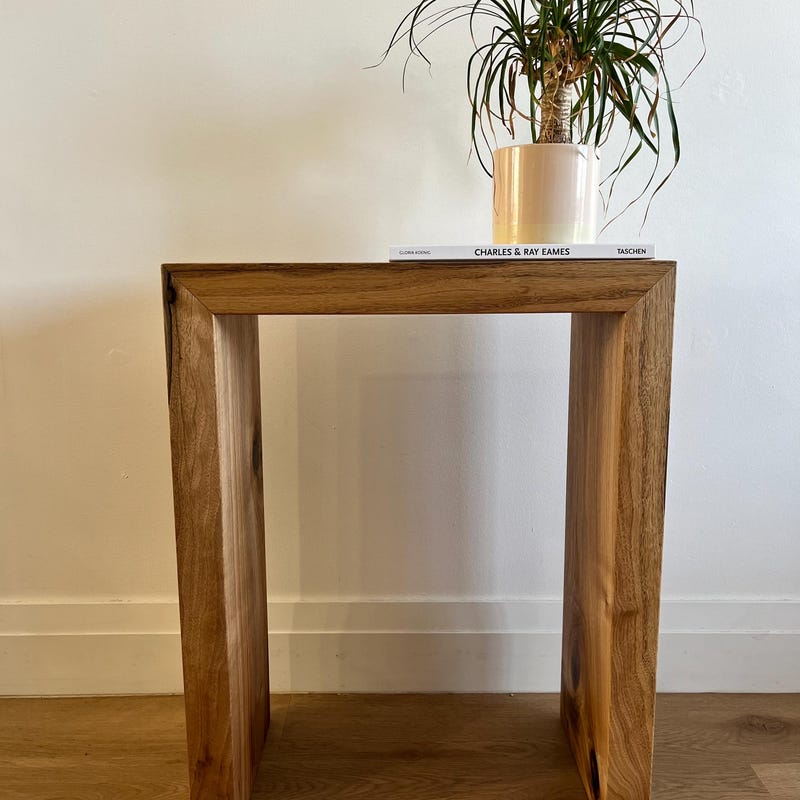 Wood Table With Waterfall - Etsy