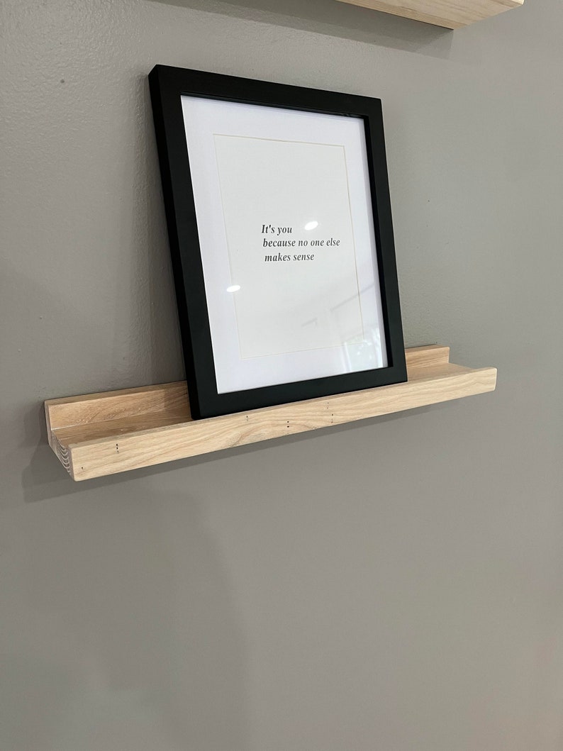 Floating Shelf / Picture Shelf / Picture Ledge / Wall Shelf / - Etsy