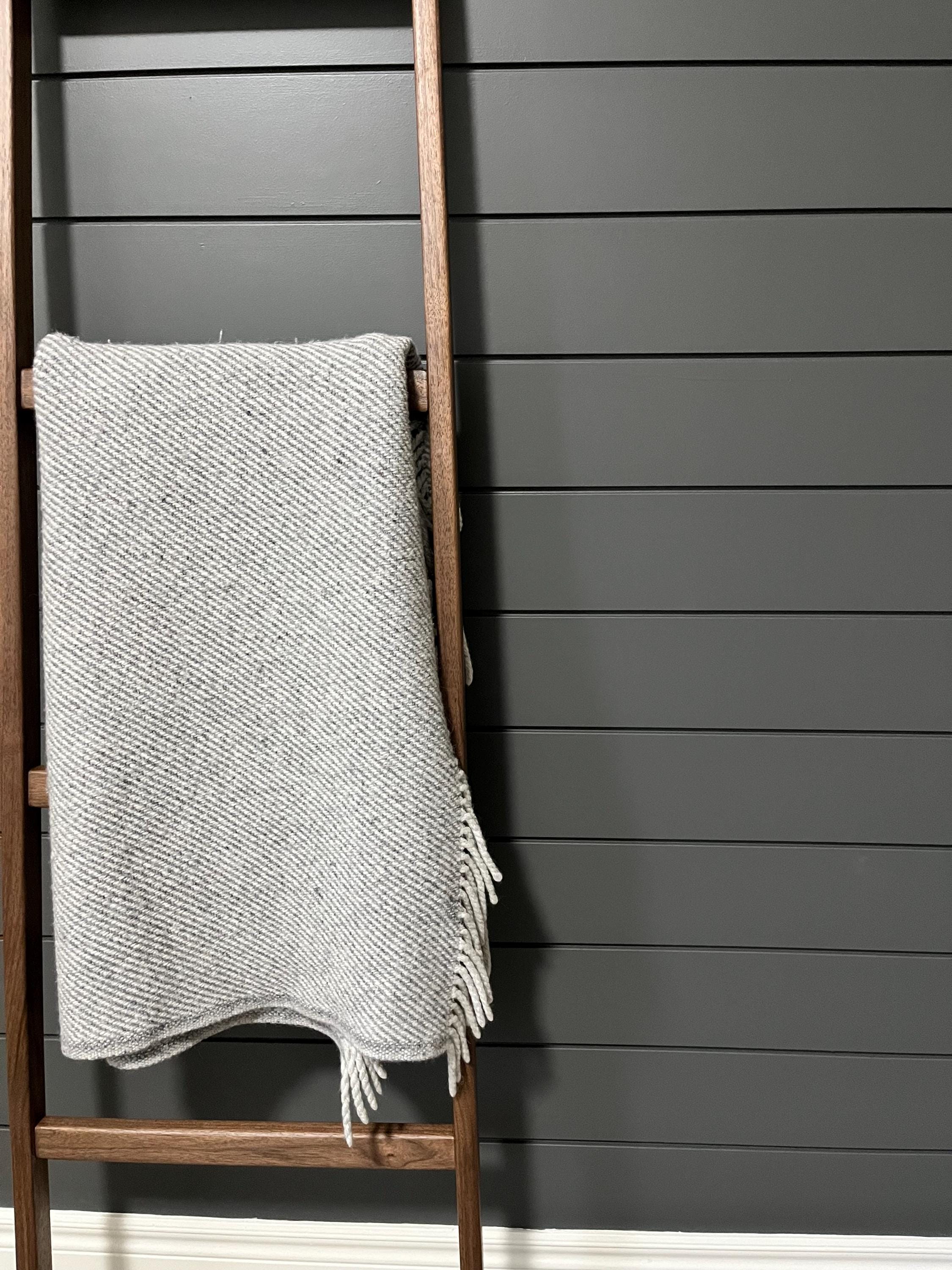 Blanket Ladder / Modern Blanket Ladder / Farmhouse Blanket Ladder / 72 ...