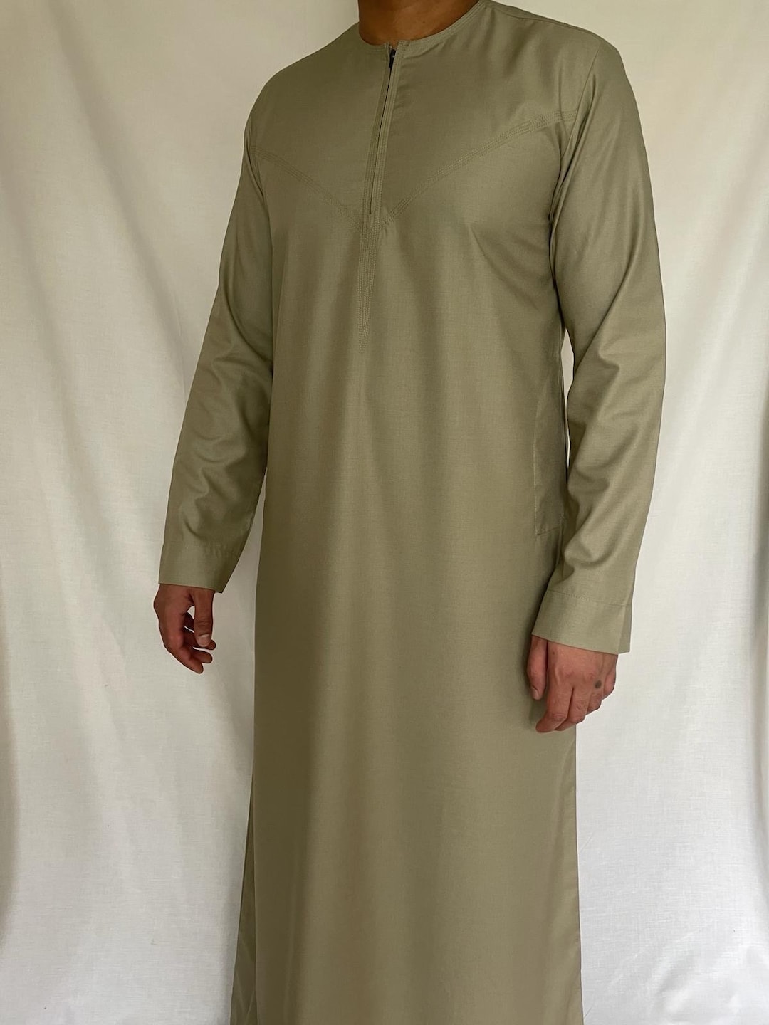 Mens Sand Thobe Islamic Jubba UAE Arab Qatar Saudi Oman - Etsy UK