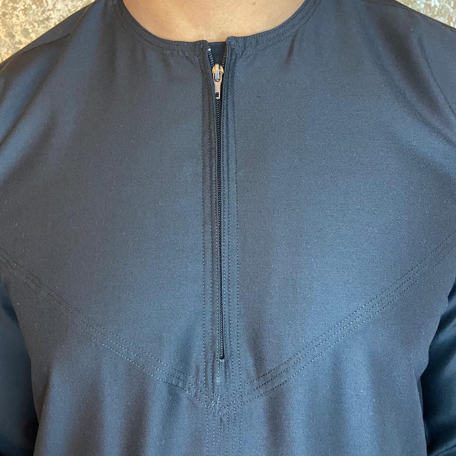 Mens Black Thobe Islamic Jubba Uae Arab Qatar Saudi Oman Etsy Uk