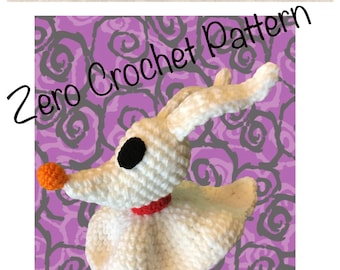 Crochet Pattern Zero nightmare Before Christmas - Etsy UK