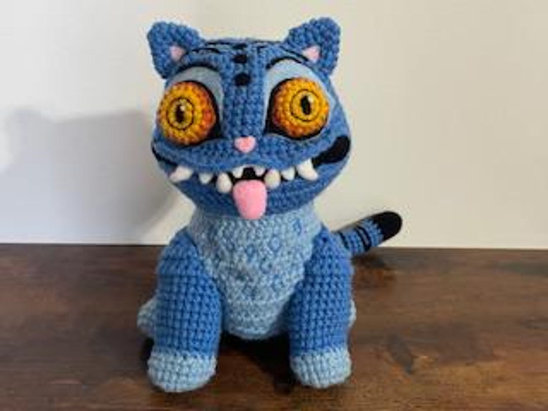 Derpy Cat Crochet Pattern, Beginner-friendly Amigurumi (PDF Pattern ...