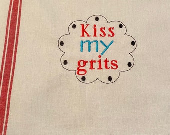 Kiss My Grits - Etsy