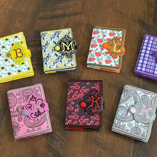 Embroidered Notebook - Etsy