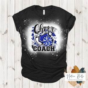 Cheer Coach,blue Black and Silver,sublimation,digital Download,animal ...
