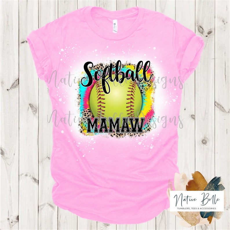 Softball Mamaw-png-sublimation-softball Shirt-digital - Etsy