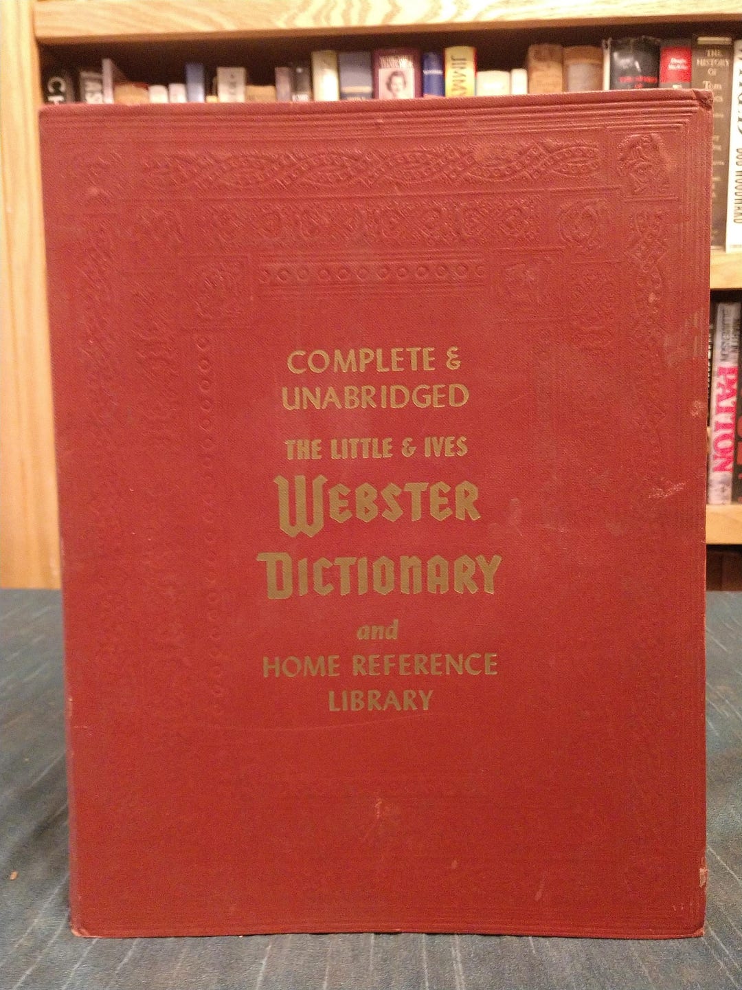 1958 Little and Ives Webster Dictionary: Complete Unabridged Home ...