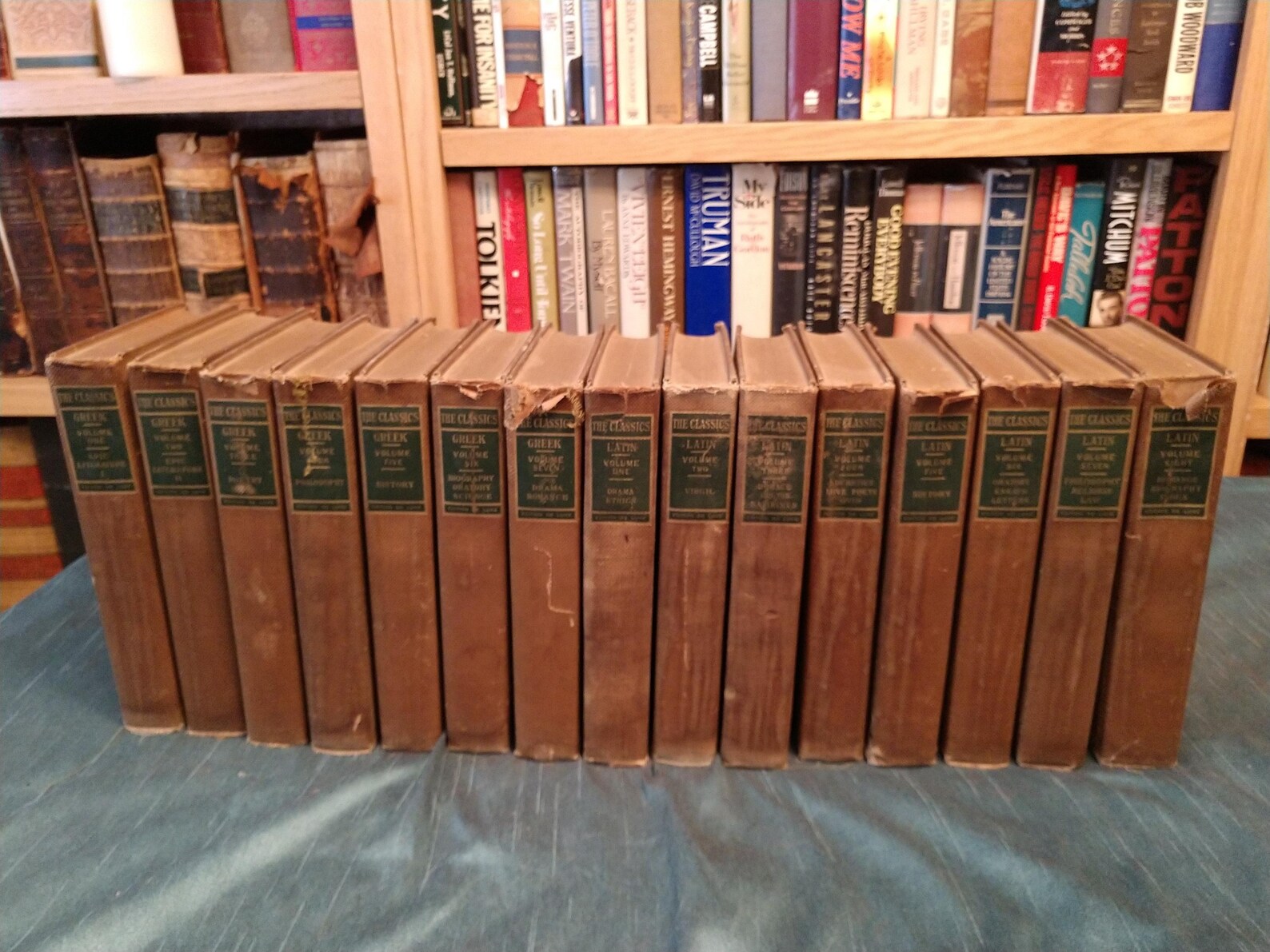 Signed 1909 Greek & Latin Classics - 15 Book Complete Set - Etsy