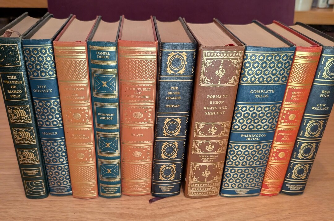 International Collectors Library Lot of 10 Books + Ready to Ship! - Etsy