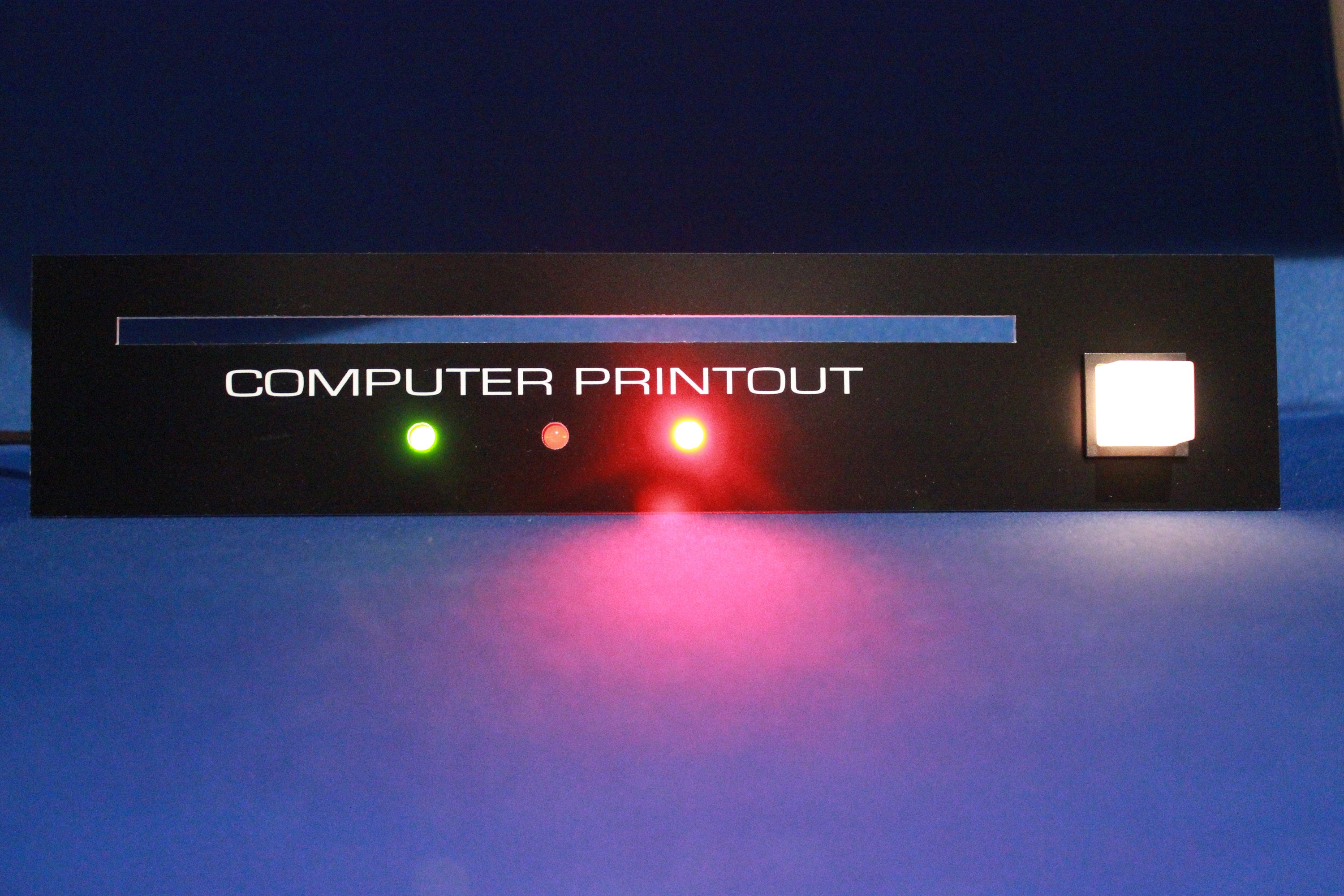 Knight Rider KITT Computer Printout Printer - Etsy Canada