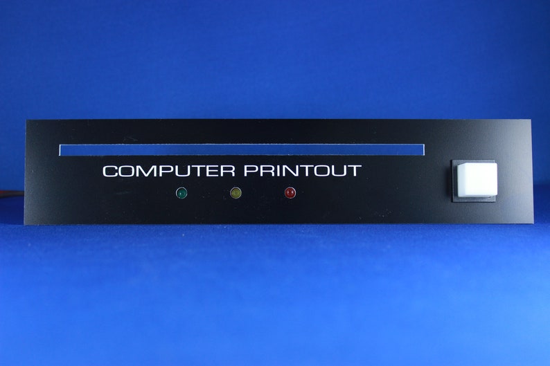 Knight Rider KITT Computer Printout Printer - Etsy