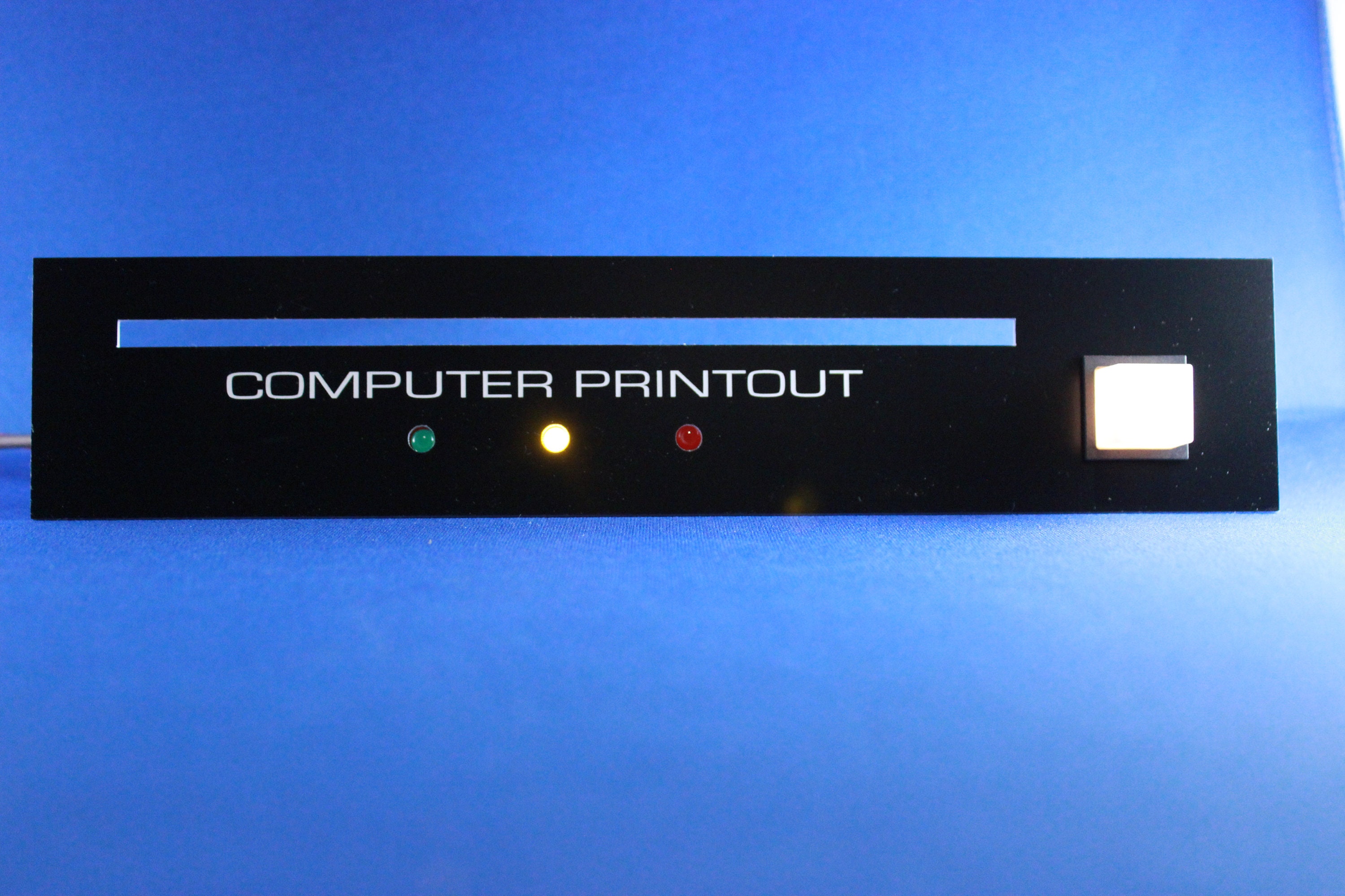 Knight Rider KITT Computer Printout Printer - Etsy Canada