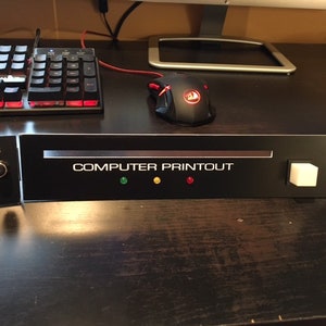 Knight Rider KITT Computer Printout Printer - Etsy Canada