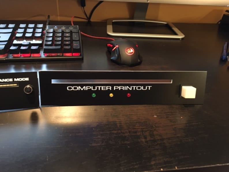 Knight Rider KITT Computer Printout Printer - Etsy