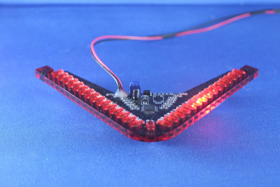 Battlestar Galactica V-shaped CYLON EYE for Mask Helmet Wearable - 2nd ...