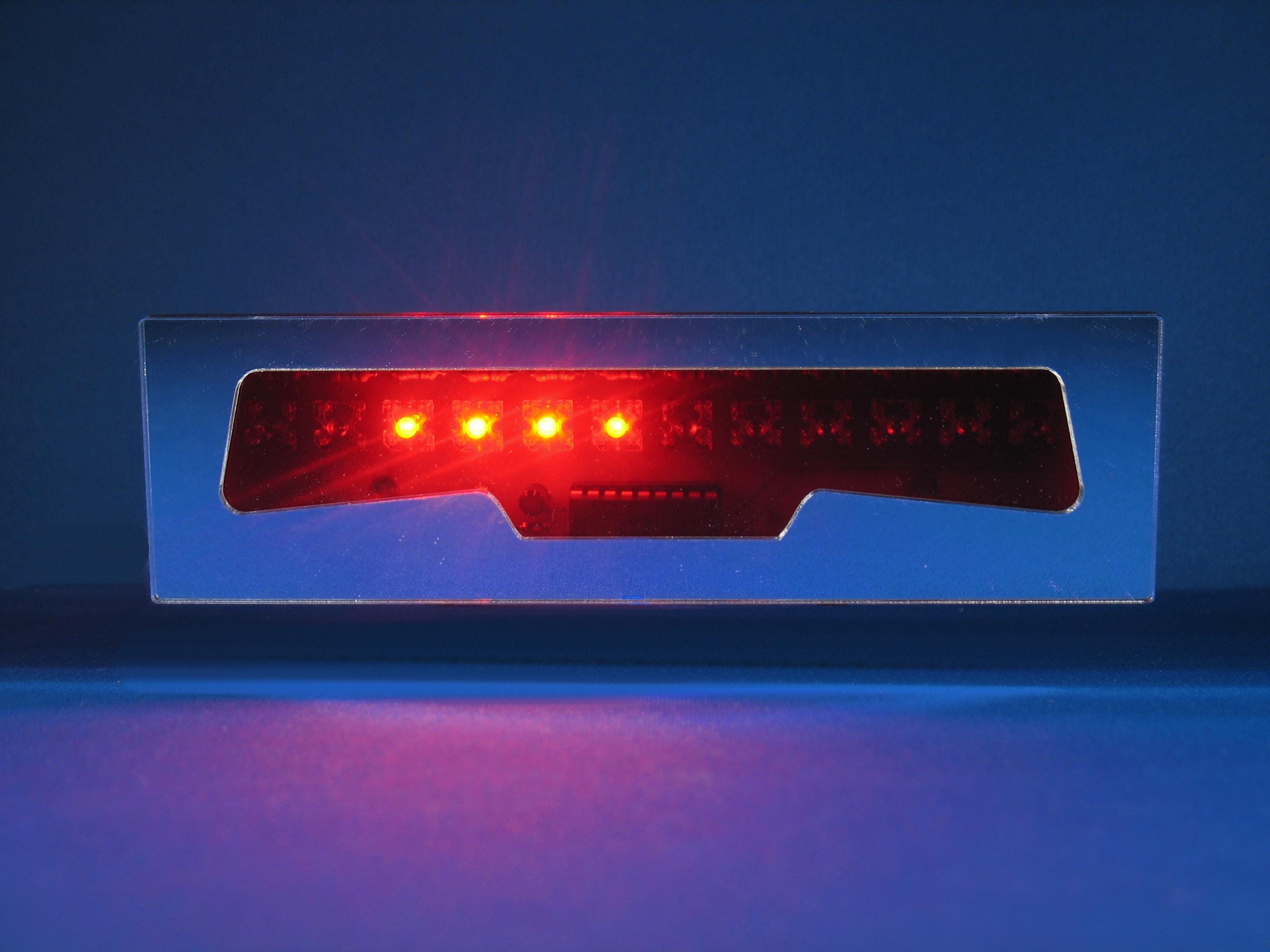 PC Mod - Battlestar Galactica CYLON EYE Display - Chrome Version - for ...
