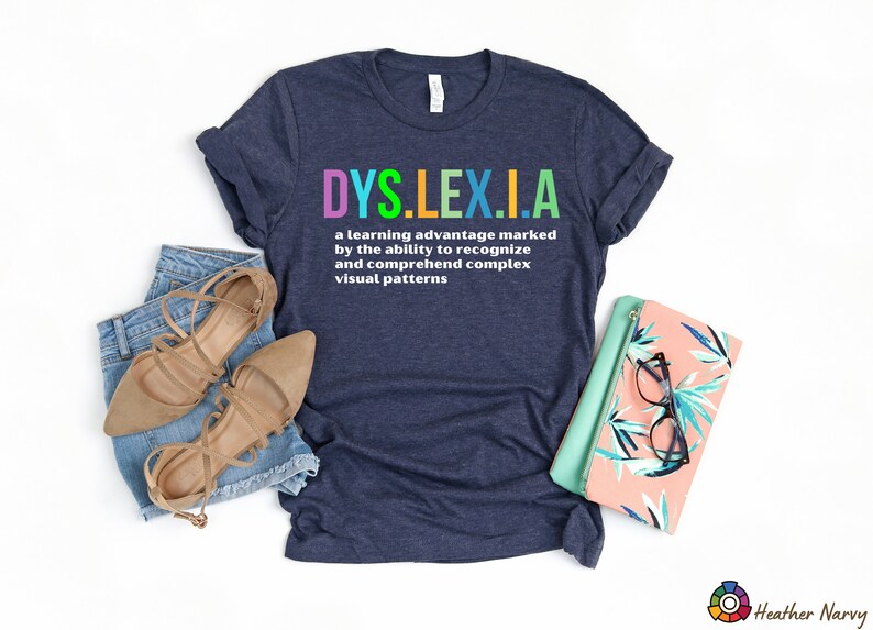 Dyslexia Shirt,autism Shirt,reading Teacher Gift,autism Tshirt,autism ...