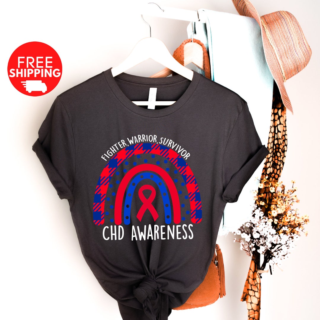 Chd Awareness Shirt, Congenital Heart Defects Awareness Shirt,Birth ...
