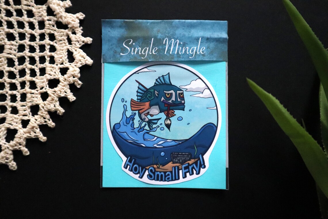 Wind Waker Sticker Fishman Legend of Zelda Nintendo - Etsy