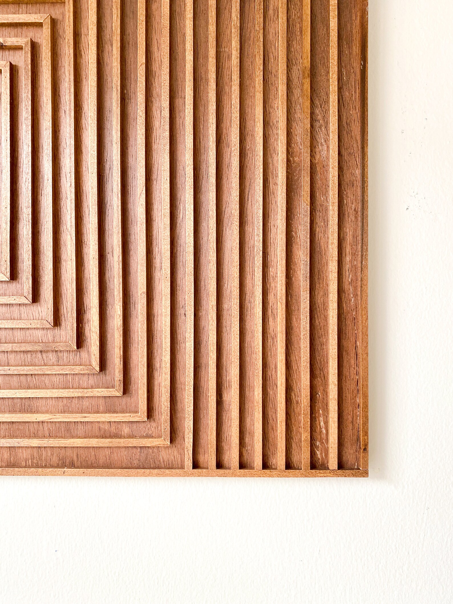 Modern Natural Wood Art Minimalist Wood Wall Sculpture for - Etsy