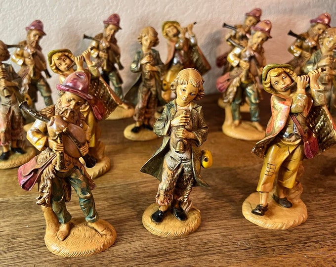 Vintage Depose Italy Figurine by Fontanini, Polymer Resin Collectible ...