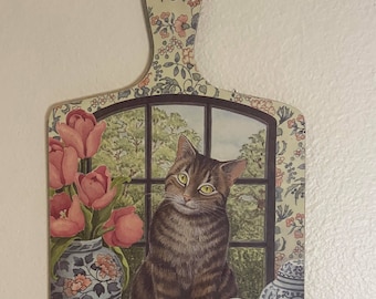Cat Chopping Board - Etsy