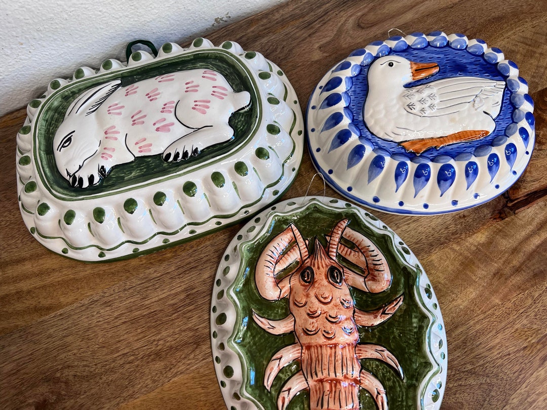Vintage Ceramic Molds 2 Italian and 1 Japan . Your Choose F1223 - Etsy