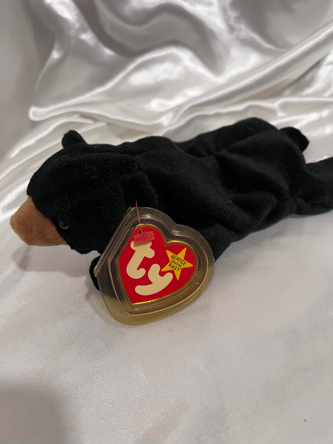 Ty Beanie Babies Blackie the Bear Birth Date 7-15-94 - Etsy