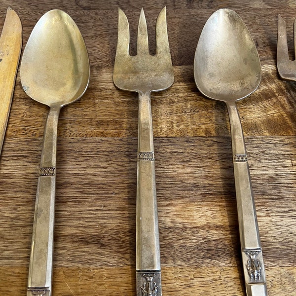 Brass Flatware - Etsy