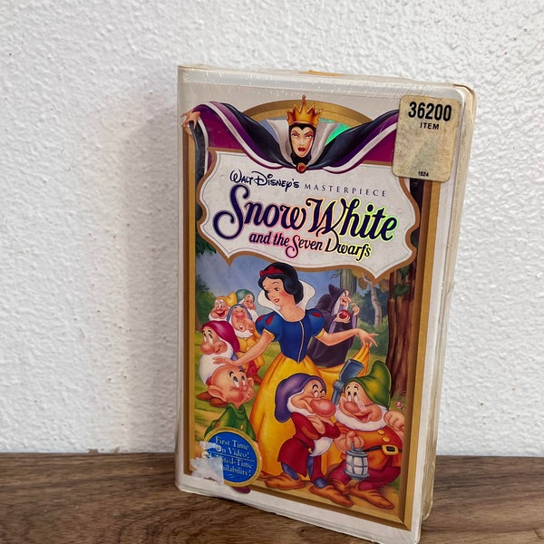 Vintage VHS Disney's Snow White Platinum Edition - Etsy Canada