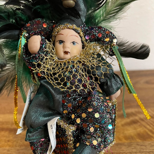 Mardi Gras Jester Doll - Etsy