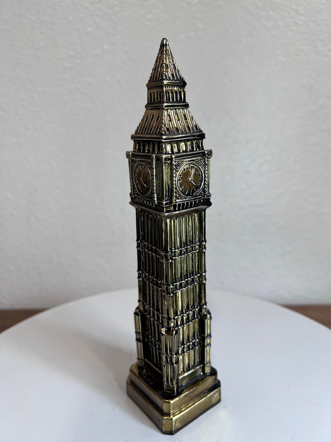 Thomas Benacci London Faro Big Ben Clock Tower Figurine 8 Inches Tall ...