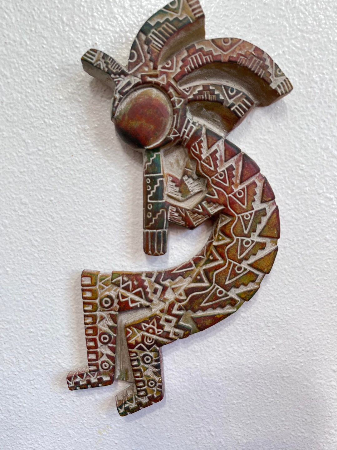 Kokopelli Native American Fertility Deity/harvest God Wall Art A90823 ...